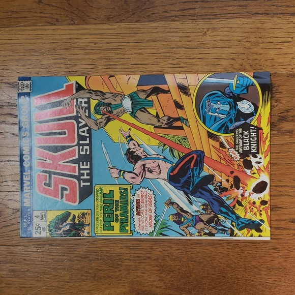 Marvel | Other | Vintage 7s Skull The Slayer Vol No 4 Marvel Comics ...